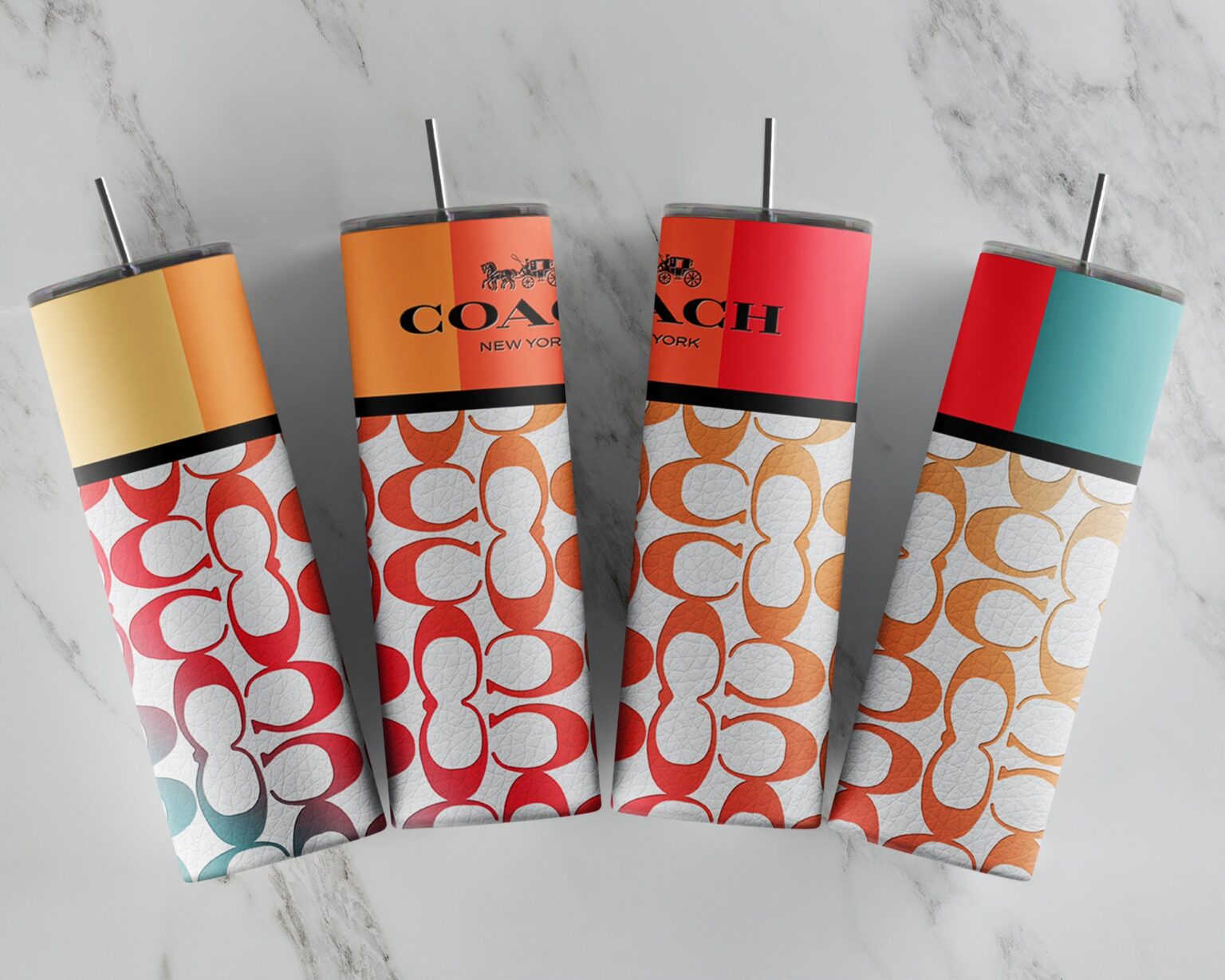 Luxury Bag Tumbler Wrap Design | 20+ Sublimation Designs